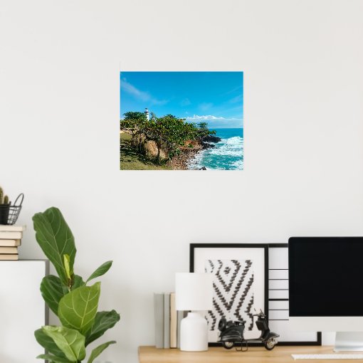 Puerto Rico, Ricon, El Faro Poster | Zazzle