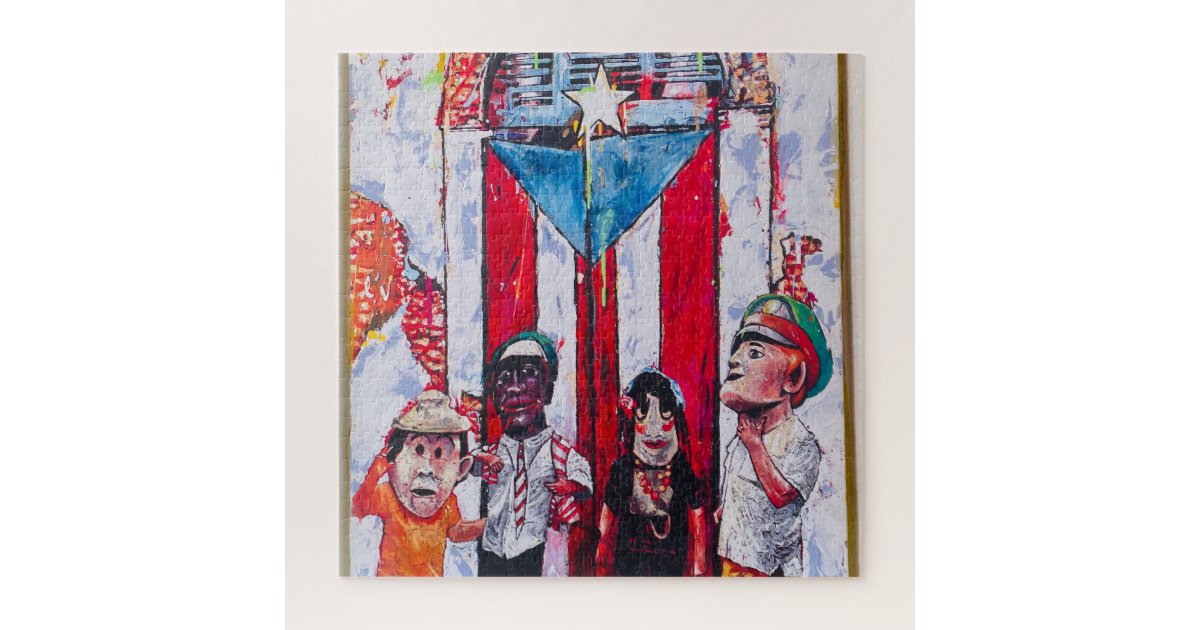 Puerto Rico Street Art Jigsaw Puzzle | Zazzle