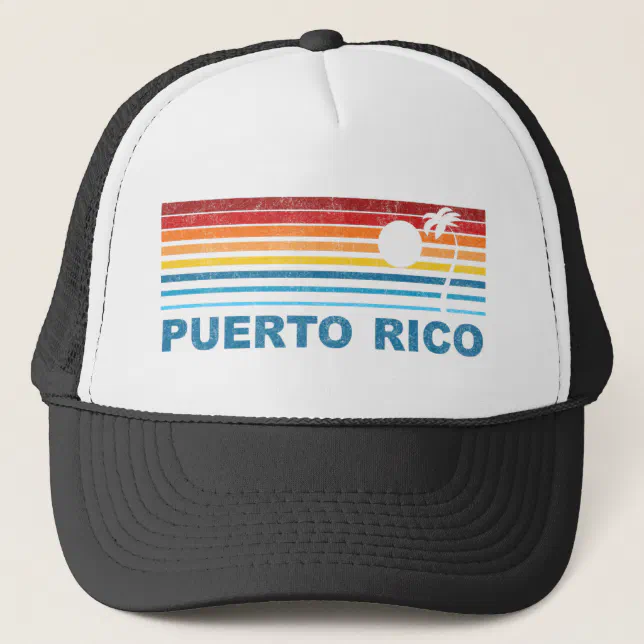 Puerto Rico Trucker Hat | Zazzle