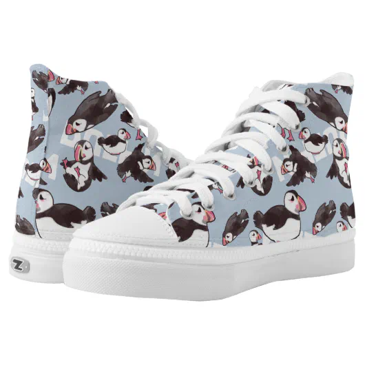 Puffin High Tops | Zazzle