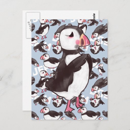 Puffin Postcard | Zazzle
