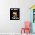 Pug Dog Exercise I Thought You Said Extra Fries Poster | Zazzle