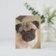 PUG DOG PUP POSTCARD | Zazzle