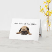 Pug Get Well Soon Card | Zazzle