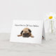 Pug Get Well Soon Card | Zazzle