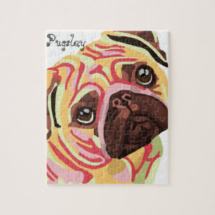 Pug Jigsaw Puzzles | Zazzle