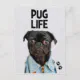 Pug Life Postcard | Zazzle