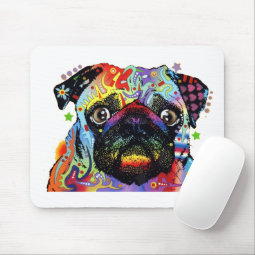 Pug Mouse Pad | Zazzle