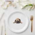 PUG PAPER PLATE | Zazzle