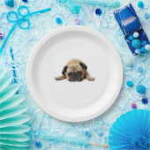 PUG PAPER PLATE | Zazzle