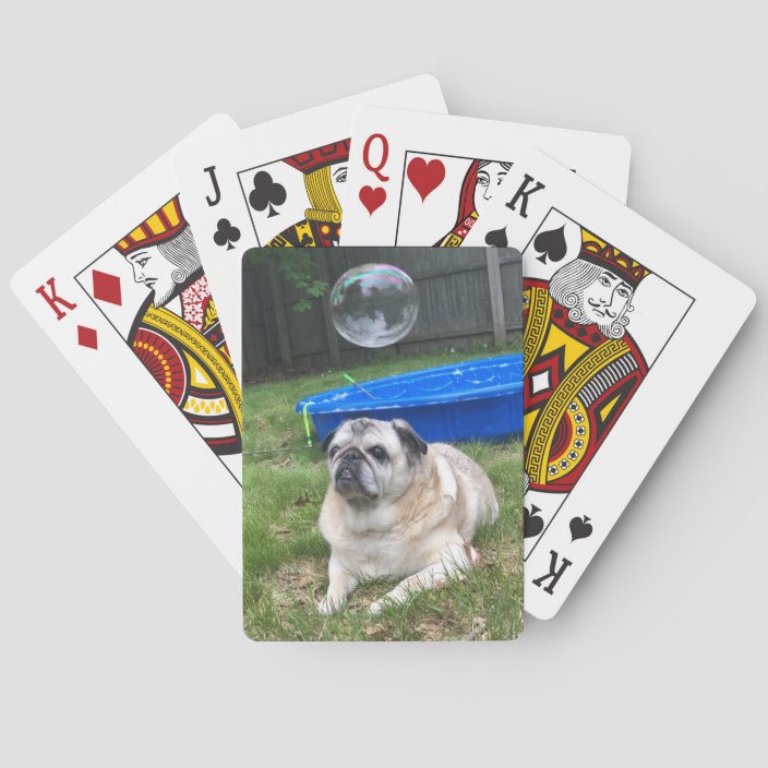 Pug Playing Cards | Zazzle.com