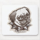 Cute Puggle Love Mousepad | Zazzle.com