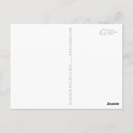 pulling the spring lever postcard | Zazzle