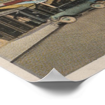 Pullman, WAView of Main StreetPullman, WA Poster | Zazzle