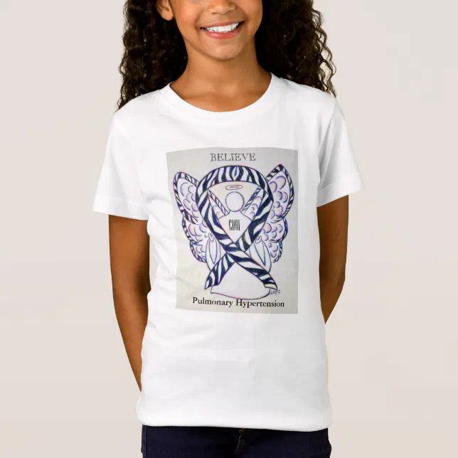 Pulmonary Hypertension Awareness Ribbon Shirt | Zazzle