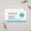 Pulmonology pulmonologist business card | Zazzle