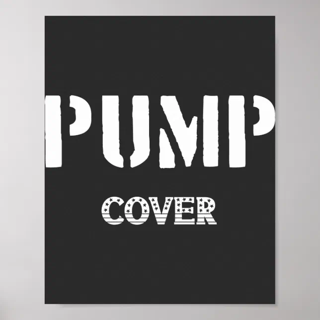 Pump Cover Gym Workout Fitness Poster | Zazzle