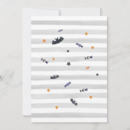 Pumpkin Bat Halloween Costume Party Invitation | Zazzle