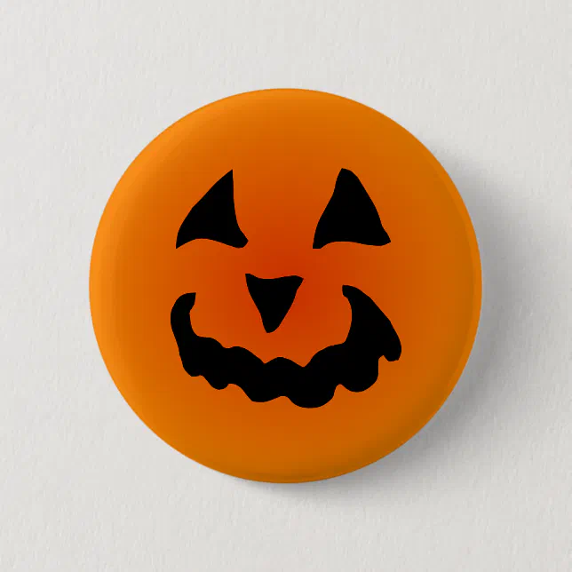 Pumpkin Button | Zazzle