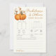 Pumpkin Fall Baby Predictions Advice Game Card | Zazzle