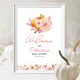 Pumpkin Fall Baby Shower Welcome Sign | Zazzle