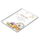 Pumpkin Fall Rustic Monogram Quiet Time Notebook | Zazzle