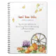 Pumpkin Fall Rustic Monogram Quiet Time Notebook | Zazzle