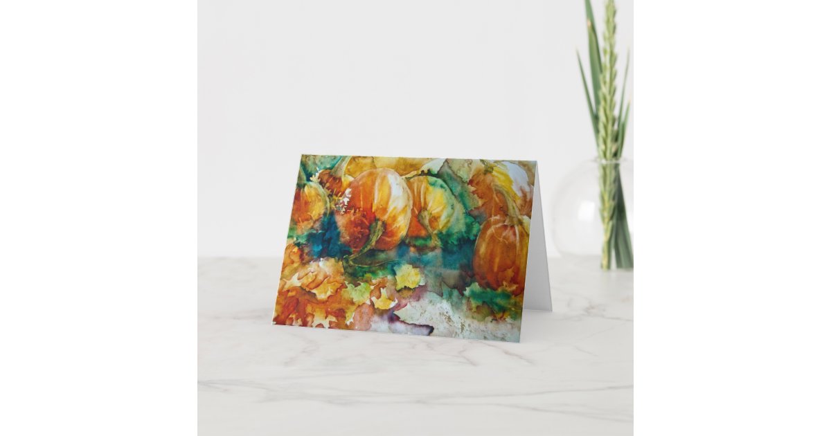 Pumpkin Patch Cards | Zazzle