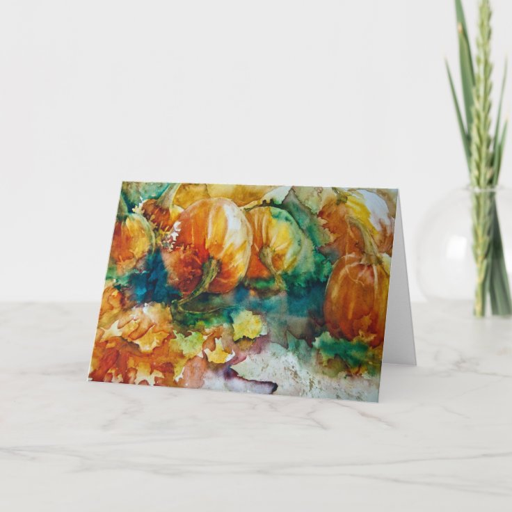 Pumpkin Patch Cards | Zazzle