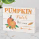 Pumpkin Patch This Way | Rustic Sign | Zazzle