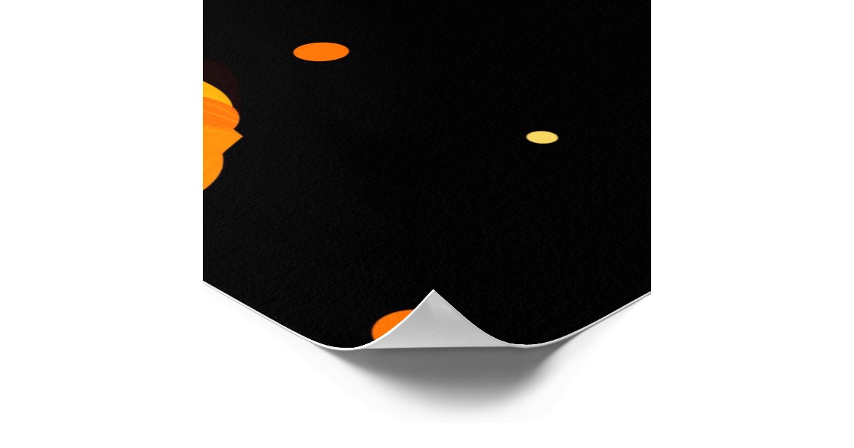 Pumpkin Rain Poster | Zazzle