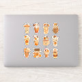 Pumpkin Spice Latte Stickers Pack | Zazzle