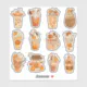 Pumpkin Spice Latte Stickers Pack | Zazzle