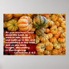 Colossians 2:7 - Rooted in Him Poster | Zazzle.com