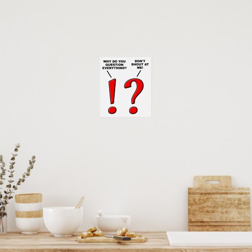 Punctuation Poster | Zazzle