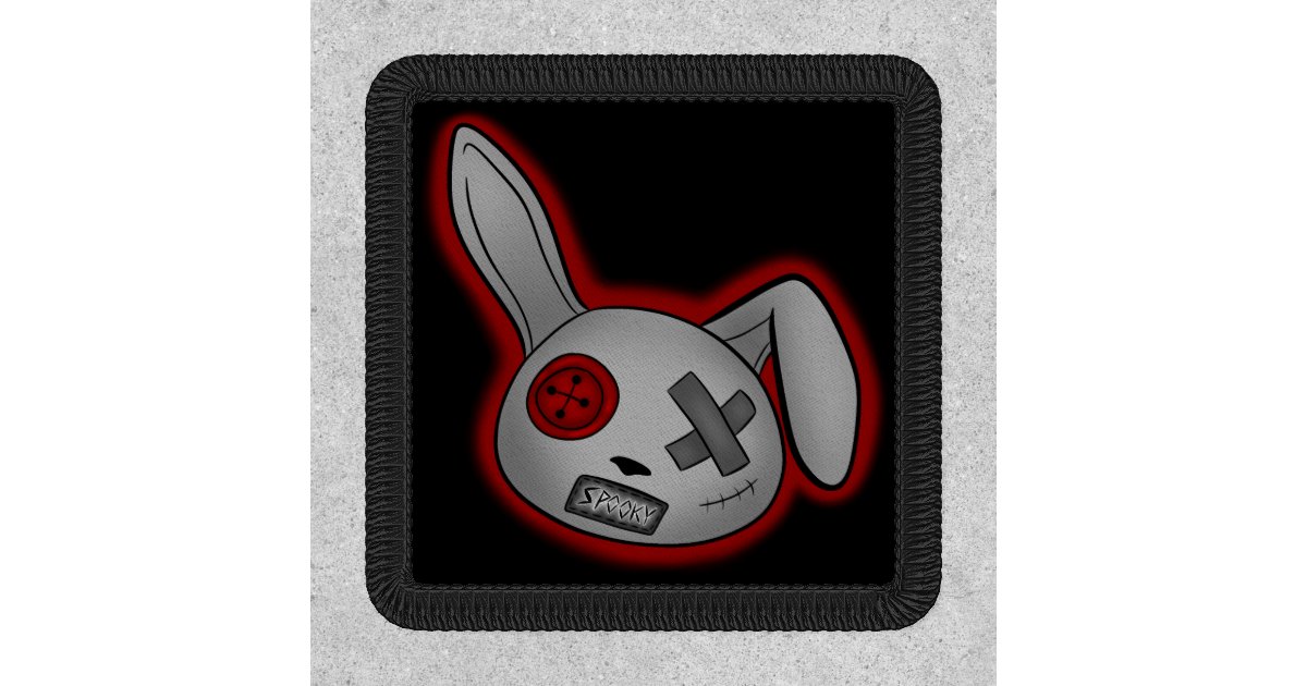 Punk Bunny Patch | Zazzle