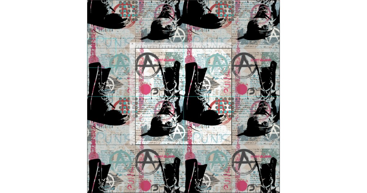 Punk ! fabric | Zazzle