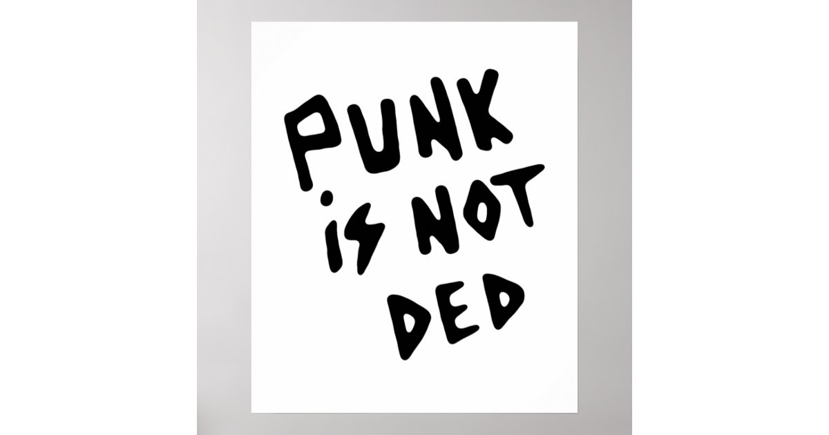 Punk is not ded Persepolis Poster | Zazzle