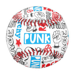 Punk Rock Baseball | Zazzle