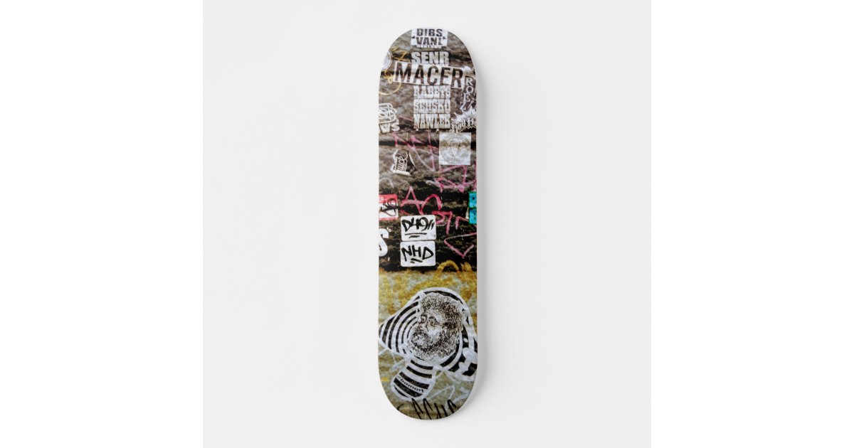Punk Rock Skateboard | Zazzle