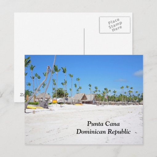 Punta Cana, Dominican Republic Postcard | Zazzle