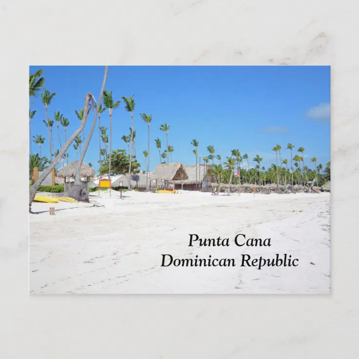 Punta Cana, Dominican Republic Postcard | Zazzle