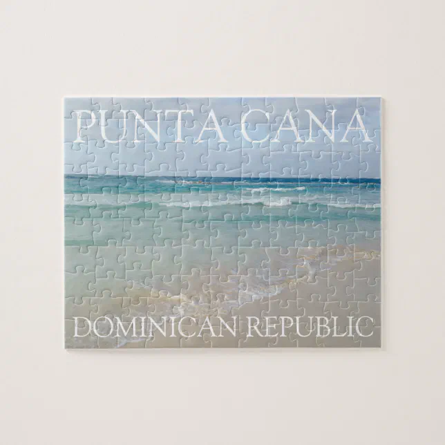 Punta Cana Dominican Republic Serene Beach Puzzle | Zazzle