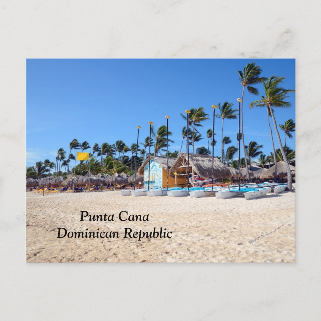 Punta Cana in the Dominican Republic Postcard | Zazzle