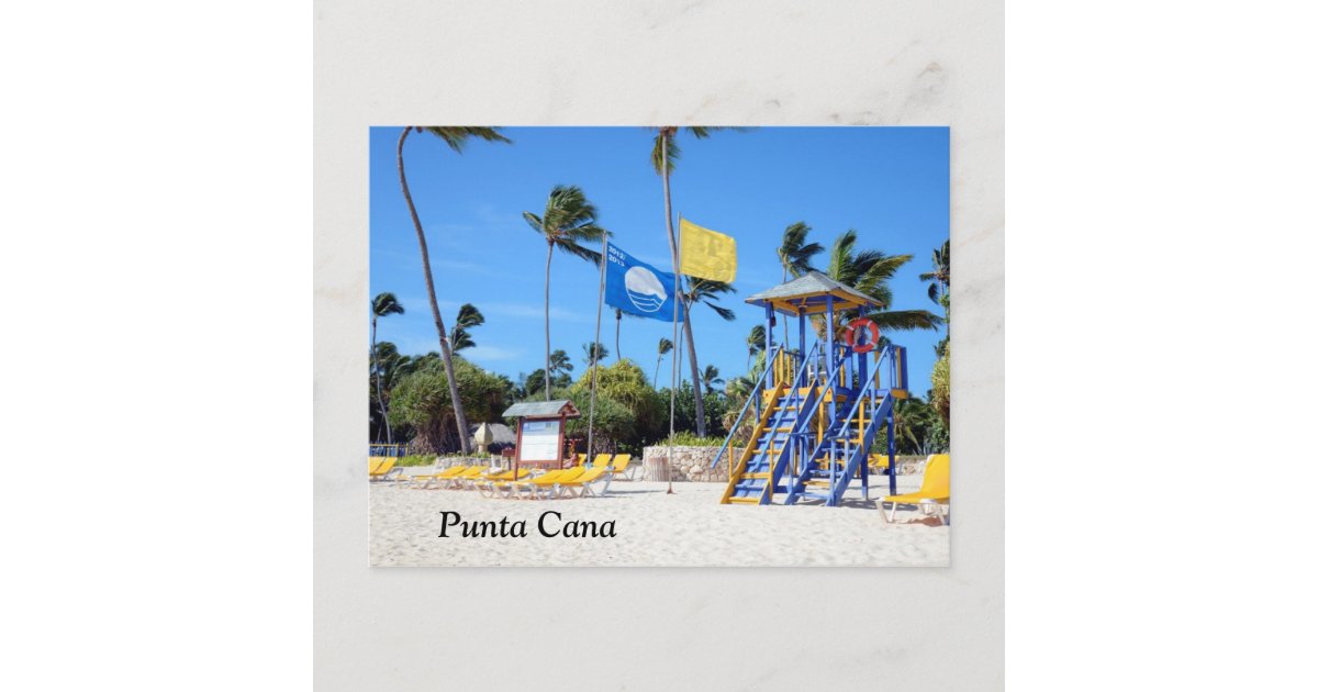 Punta Cana in the Dominican Republic Postcard | Zazzle