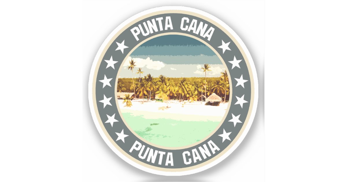Punta Cana Sticker | Zazzle