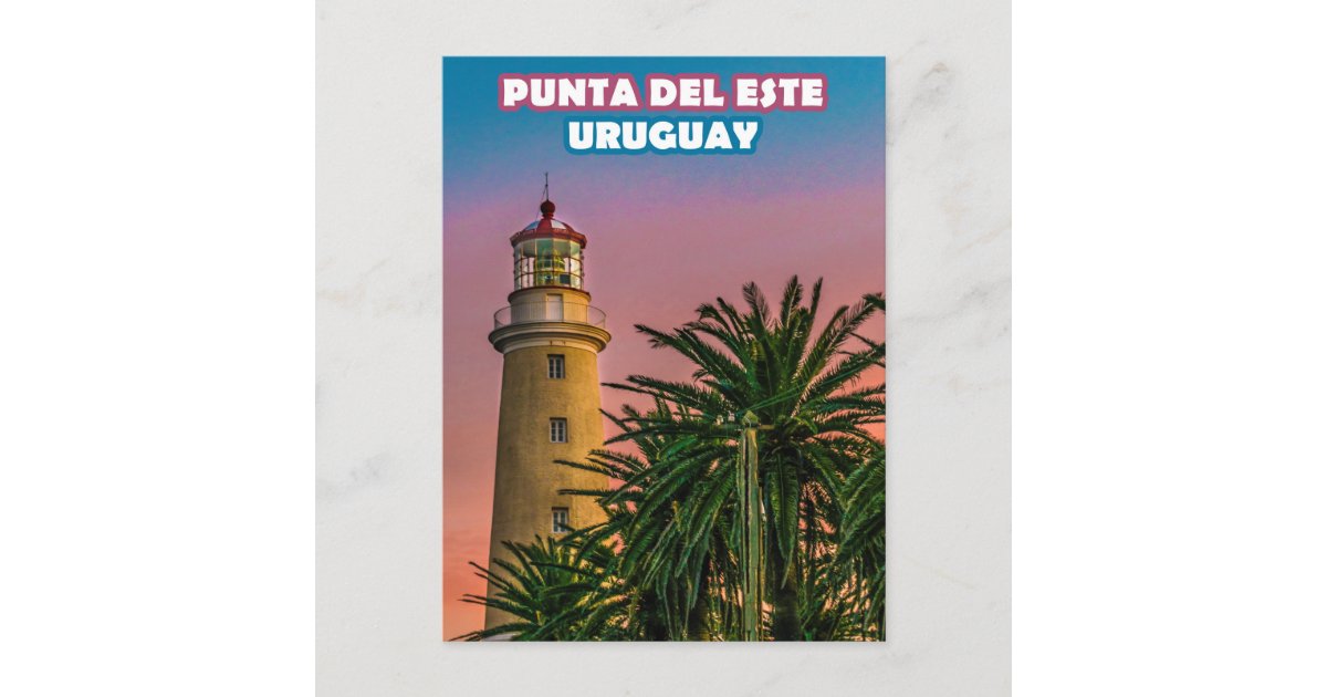 Punta del Este Poster Print Postcard | Zazzle