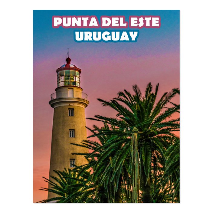 Punta del Este Poster Print Postcard | Zazzle.com