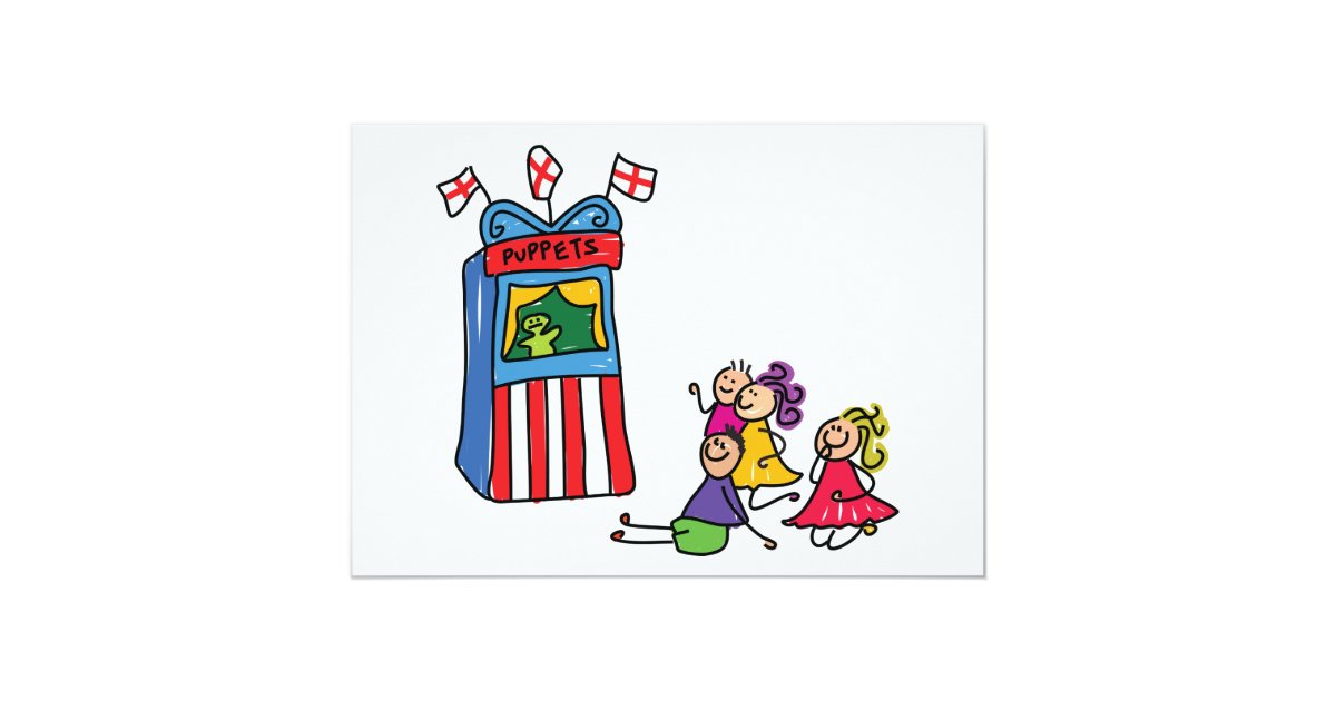 Puppet Show Invitations | Zazzle.com