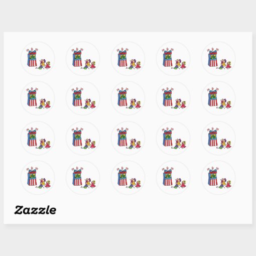 Puppet Show Stickers | Zazzle